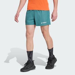 adidas terrex Sportshorts 'Multi' Herren Gr&ouml;&szlig;e XS t&uuml;rkis / wei&szlig;