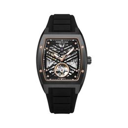 Kenneth Cole Analoguhr 'Milford' Herren Gr&ouml;&szlig;e One Size rosegold / schwarz / silber
