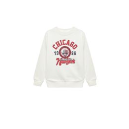KOTON Sweatshirt Jungen Gr&ouml;&szlig;e 134/140 rot / wei&szlig;