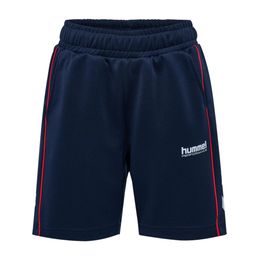 Hummel Sportshorts 'JR Interlock Adjustable' Jungen Gr&ouml;&szlig;e 134 navy / rot / wei&szlig;