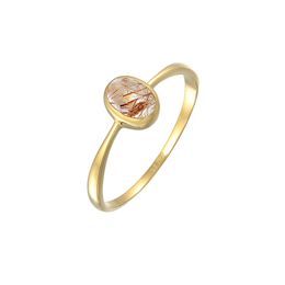 Elli Premium Ring Damen Gr&ouml;&szlig;e 52 kupfer / gold