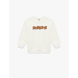 KOTON Sweatshirt Jungen Gr&ouml;&szlig;e 92/98 offwhite