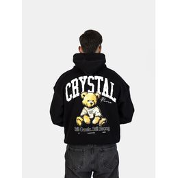 Crystal Paris Sweatshirt 'Gentle' male Black size L
