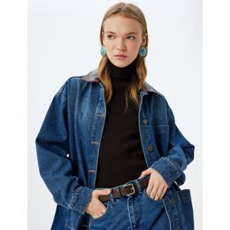 KOTON Jacke Damen Gr&ouml;&szlig;e S indigo