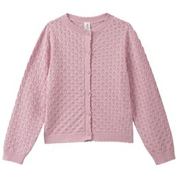 Topolino M&auml;dchen Strickjacke mit Ajour-Muster
