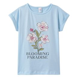 Topolino M&auml;dchen T-Shirt mit Blumen-Print