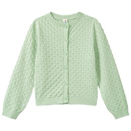 Topolino M&auml;dchen Strickjacke mit Ajour-Muster