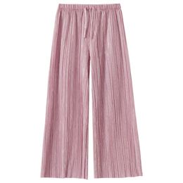Yigga M&auml;dchen Hose mit Plissee-Struktur