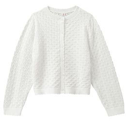 Topolino M&auml;dchen Strickjacke mit Ajour-Muster