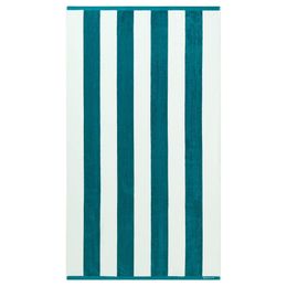 Gant Strandtuch Herren Gr&ouml;&szlig;e 100x180cm petrol / wei&szlig;