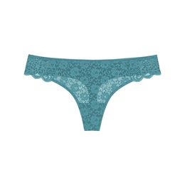 Triumph Thong ' Amourette Hipster String ' female Blue size 46