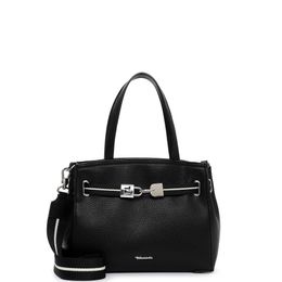Tamaris Schultertasche 'Kirima' Damen Gr&ouml;&szlig;e One Size schwarz / wei&szlig;