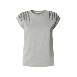 Pepe Jeans T-shirt 'BARRY' Damen Gr&ouml;&szlig;e L silbergrau / hellgrau