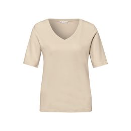 Street One T-Shirt Damen Gr&ouml;&szlig;e XS beige