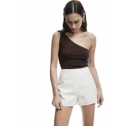 KOTON Shorts Damen Gr&ouml;&szlig;e 40 beige