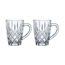 Teeglas Nachtmann "Teegl&auml;ser Noblesse 350 ml 2er Set transparent", bunt (transparent), Glas, Trinkgef&auml;&szlig;e, Teeglas