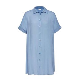 Lascana Longbluse blau Gr. 40 f&uuml;r Damen. Figurumspielend. Nachhaltig.
