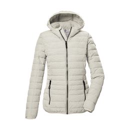 G.I.G.A. by Killtec Steppjacke "GS 65 WMN QLTD JCKT", Damen, Gr. 36, grau (stein), Obermaterial: 100% Polyester;Futter: 100% Polyester;F&uuml;llung: 100% Polyester, G.I.G.A. DX BY KILLTEC, Jacken Steppjacke, Leichte Steppjacke: wasserabweisend, winddicht, elastische B&uuml;ndchen
