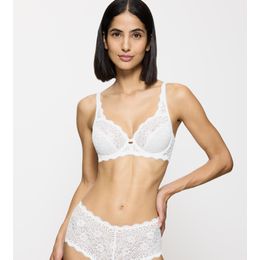 B&uuml;gel-BH Triumph "Amourette W", Damen, Gr. 85, Cup F, wei&szlig;, Spitze, Obermaterial: 62% Polyamid, 24% Elasthan, 8% Lyocell, 6% Polyester, unifarben, BHs B&uuml;gel-BH, Stretch-Spitze