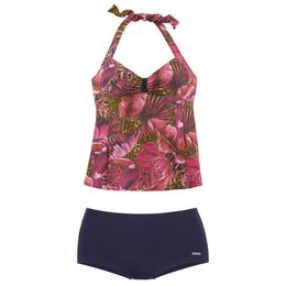 Lascana Set: Tankini 'Elena2' mehrfarbig Gr. 44 Cup C. Ohne B&uuml;gel