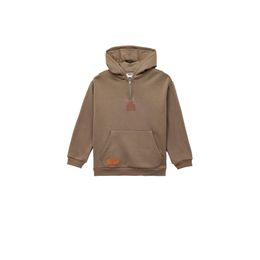 KOTON Sweatshirt Jungen Gr&ouml;&szlig;e 134/140 braun / schoko / orange