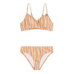 O`Neill O'neill Bikini M&auml;dchen Gr&ouml;&szlig;e 176 rauchblau / hellgelb / apricot / wei&szlig;