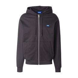 Hugo Sweatjacke 'Nadarasi' Herren Gr&ouml;&szlig;e XXL blau / schwarz / wei&szlig;