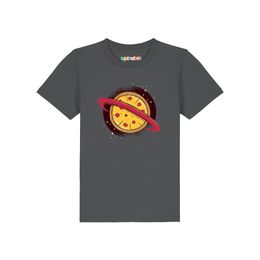Watabout.kids T-Shirt 'Pizza Planet' Jungen Gr&ouml;&szlig;e 116 dunkelgelb / anthrazit / aubergine / rot