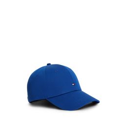 Baseball Cap Tommy Hilfiger "TH FLAG COTTON 6 PANEL CAP", Damen, regal navy, Web, Baumwolle, Caps Baseball Cap, Klemmverschluss, Logopr&auml;gung UNISEX