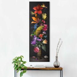 Wandbild Reinders "Flower Portrait", bunt (farbe bild(er): bunt), B:52cm H:156cm T:3cm, MDF, Bilder, Wandbild