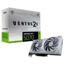 MSI Grafikkarte "GeForce RTX5070 VENTUS 2X OC White", ohne farbbezeichnung, Grafikkarten