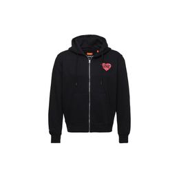 Smiler. Zip-Up Hoodie female Black size S