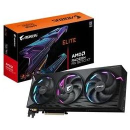 Gigabyte Grafikkarte "AORUS Radeon RX 9070 XT ELITE 16G Grafikkarte - 16 GB GDDR6, 256 Bit", ohne farbbezeichnung, Grafikkarten