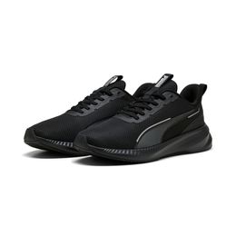 Laufschuh Puma "FLYER LITE 3", Damen, Gr. 39, schwarz (Puma schwarz, Puma schwarz, Puma silber), Textil, Schuhe Laufschuh, mit Schn&uuml;rung, mit IMEVA-D&auml;mpfungstechnologie, Textil-Obermaterial