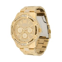 Guess Uhr 'REGAL' Herren Gr&ouml;&szlig;e One Size gold / transparent