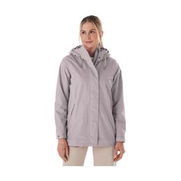 G.I.G.A. by Killtec Funktionsjacke "Damen Funktionsjacke OOGS 1", Damen, Gr. 42, lila (lavendel), Obermaterial: 100% Polyester;Futter: 100% Polyester, G.I.G.A. DX BY KILLTEC, Jacken Funktionsjacke, Wasserdichte Damenjacke, regulierbar, Teflon EcoElite&trade;-Impr&auml;gnierung