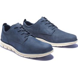 Sneaker Timberland "BRADSTREET LOW LACE UP SNEAKER", Herren, Gr. 40, blau (navy), Leder, Schuhe Sneaker
