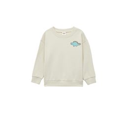 KOTON Sweatshirt Jungen Gr&ouml;&szlig;e 74/80 ecru / aqua