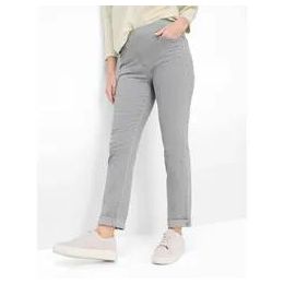 Bequeme Jeans RAPHAELA BY Brax "Style PAMINA FUN", Damen, Gr. 42, Normalgr&ouml;&szlig;en, grau, Denim/Jeans, 50% Baumwolle, 40% Lyocell, 7% Elastomultiester, 3% Elasthan, slim fit, Jeans
