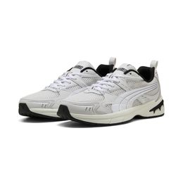 Sneaker Puma "MILENIO TECH 2000", Herren, Gr. 37, feather gray, Puma wei&szlig;, Puma silber, Textil, unifarben, Schuhe Sneaker, f&uuml;r sportliche Aktivit&auml;ten und Streetwear, Obermaterial aus Textil