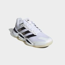 Hallenschuh adidas Performance "STABIL 16 INDOOR", Herren, Gr. 46, ftwwht, cschwarz, cschwarz, Synthetik, Textil, Schuhe Hallenschuh, Handballschuh