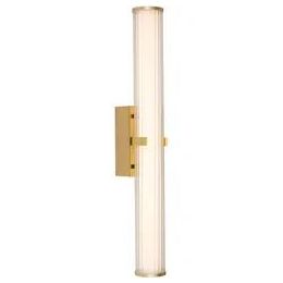 Searchlight Wandleuchte "Clamp Wall Light", gold, 1, H: 63cm, 1 Stk., Leuchten, Wandleuchte