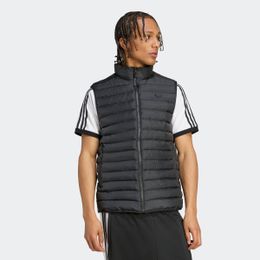 Funktionsweste adidas originals "PADDED VEST", Herren, Gr. L, schwarz, Obermaterial: 100% Polyester, Westen Funktionsweste
