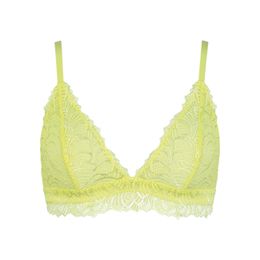 Bralette Naturana "The Friday", Damen, Gr. 80, Cup C, gelb, Obermaterial: 89% Polyamid, 11% Elasthan. Miedereinsatz: 85% Polyamid, 15% Elasthan, BHs Bralette