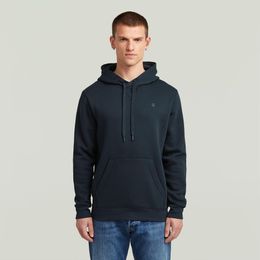 G-Star Raw Kapuzensweatshirt G-STAR "Premium Hoody", Herren, Gr. XL, salute, Sweatware, Obermaterial: 55% Baumwolle, 45% Polyester, unifarben, normal, B&uuml;ndchen, Sweatshirts Kapuzensweatshirt