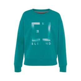ELBSAND Sweatshirt Damen Gr&ouml;&szlig;e S smaragd / offwhite