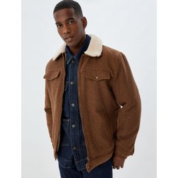 KOTON Jacke Herren Gr&ouml;&szlig;e XL camel / ecru