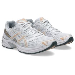 Sneaker asics SPORTSTYLE "GEL-1130", Damen, Gr. 37,5, wei&szlig; (wei&szlig;, bisque), Synthetik, Schuhe Sneaker