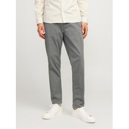 Jack & Jones Chinos JACK & JONES "JPSTACE JJHARLOW CHINO NOOS", Herren, Gr. 32, L&auml;nge 34, gr&uuml;n (sedona sage), Web, Obermaterial: 98% Baumwolle, 2% Elasthan, unifarben, bequem kn&ouml;chellang, Hosen Chinos