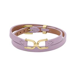 Fossil Armband Damen Gr&ouml;&szlig;e One Size gold / helllila